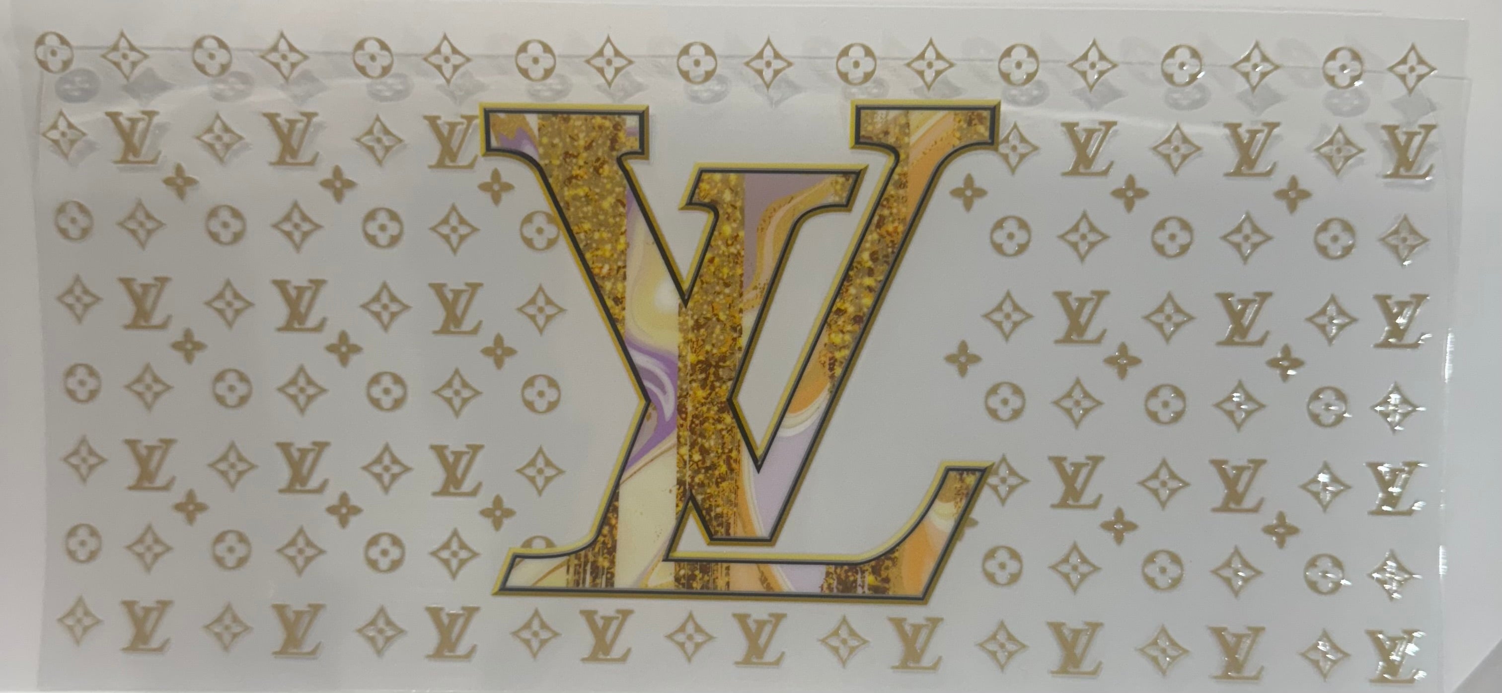 16oz UV DTF Libbey Wrap LV Designer Louis Vuitton W141 – Wholesale ...