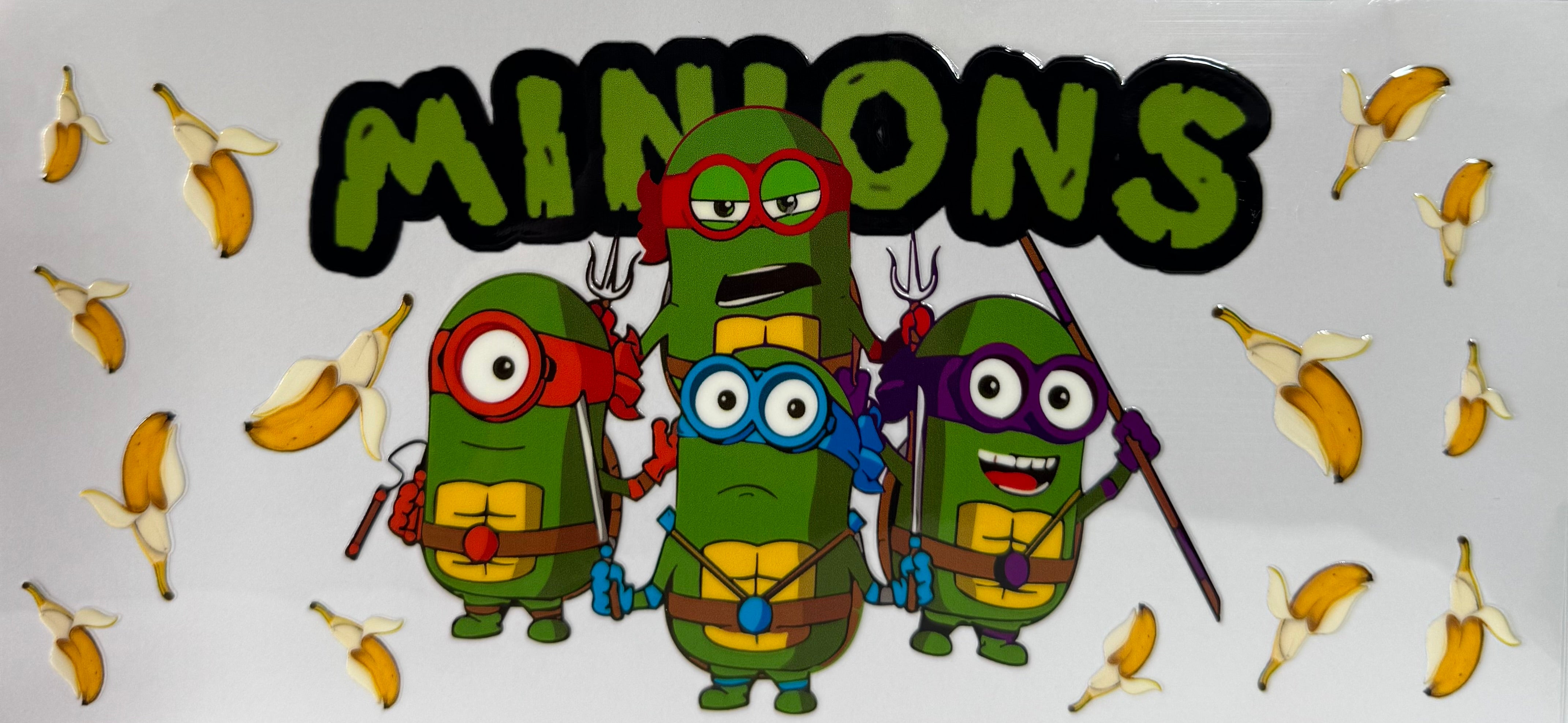 16oz UV DTF Libbey Wrap teenage ninja turtles - minion #971 – Wholesale ...