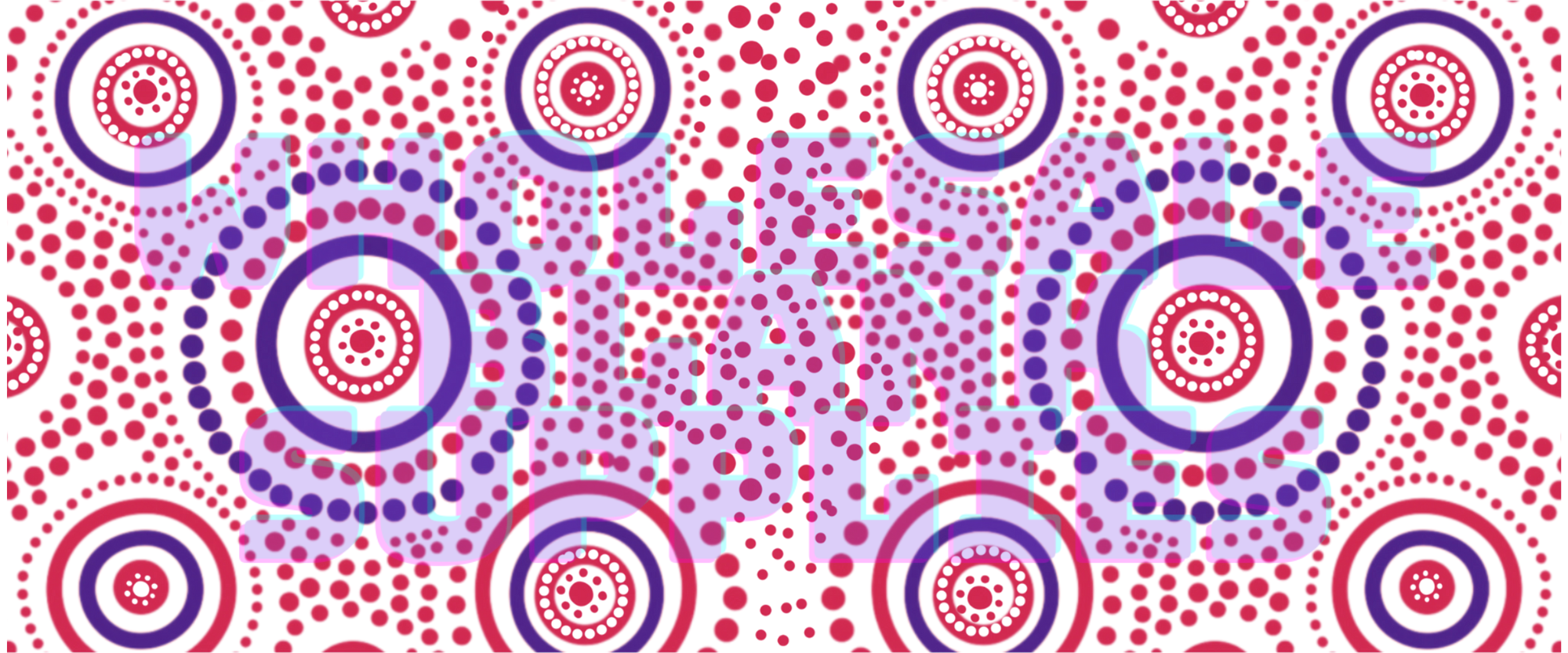 16oz UV DTF Libbey Wrap Aboriginal Indigenous Dot Art Work Painting Ci ...
